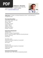 Deck Cadet Resume and Application | PDF