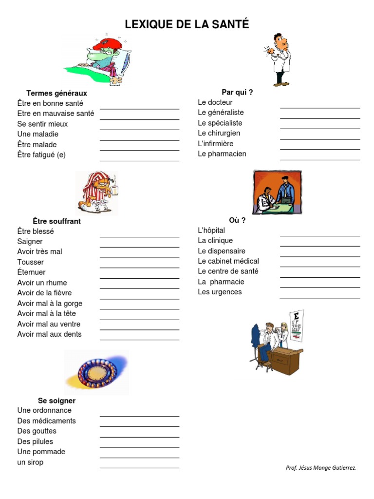 Lexique de La Santé | PDF