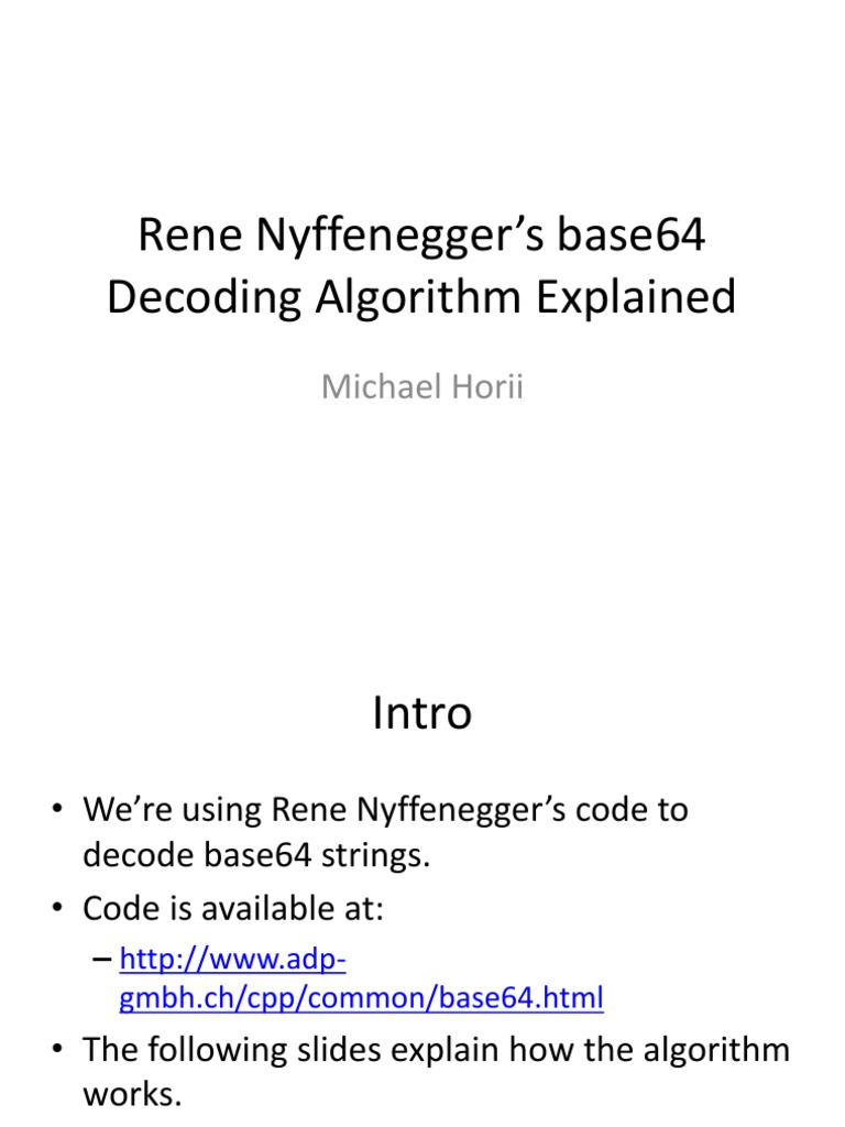 Base64 Decoding Explained | PDF | Code | String (Computer Science)