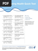 Hearing Handicap Inventory - Screening Version (HHIE-S) : Instructions ...