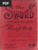 JROTC Saber Manual and Drill Techniques | PDF | Hand | Sword