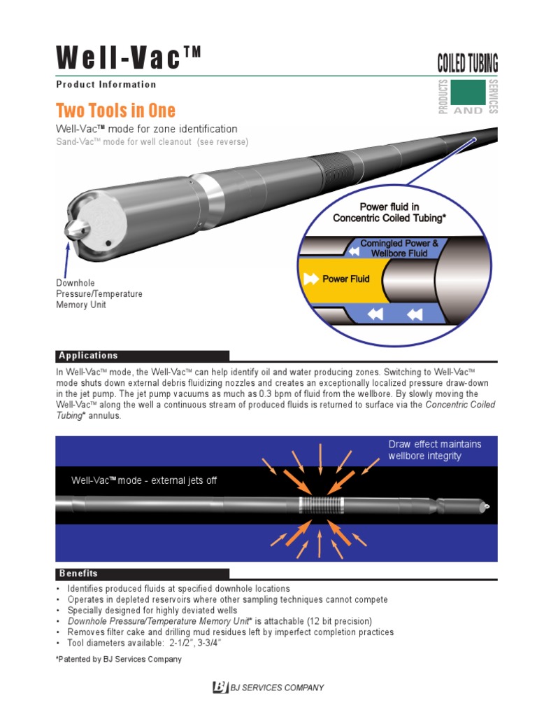 Well Vac | PDF | Oil Well | Chemical Engineering