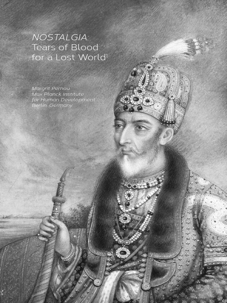 Nostalgia. Tears of Blood For A Lost World | PDF | Nostalgia | Poetry