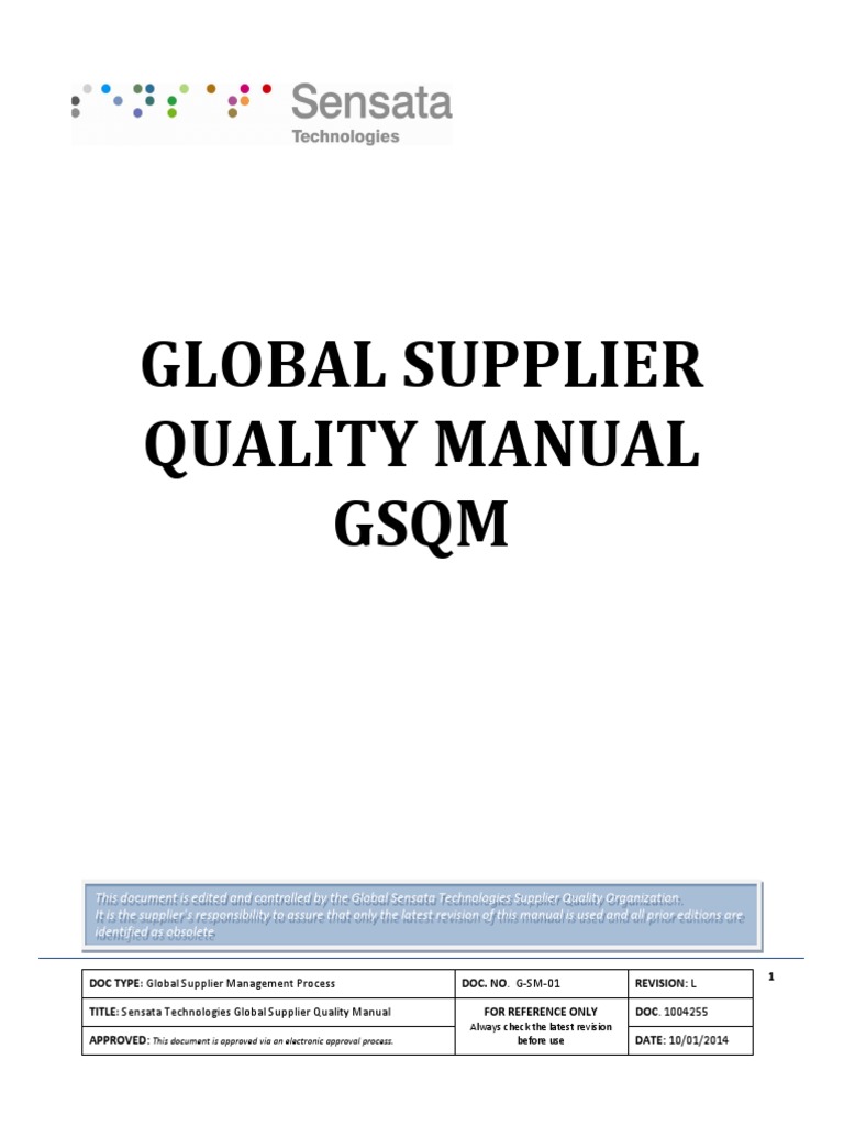 QMS 1004255revl | PDF | Calibration | Specification (Technical Standard)