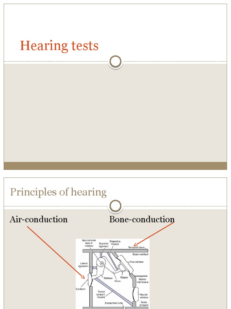 TF Test | PDF | Otorhinolaryngology | Human Head And Neck