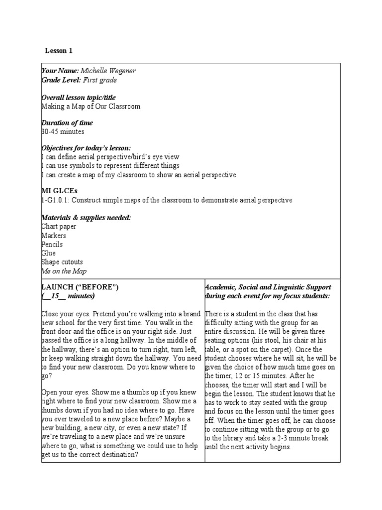 Social Studies Lesson Plans | PDF | Classroom | Educational Assessment