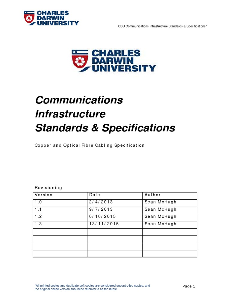 Structured Cabling | PDF | Telecommunication | Specification (Technical Standard)