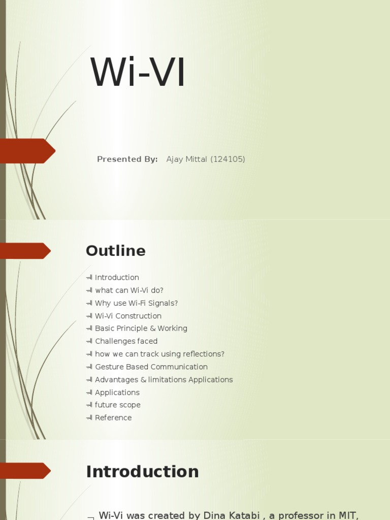 Wi VI | PDF | Wi Fi | Transmitter
