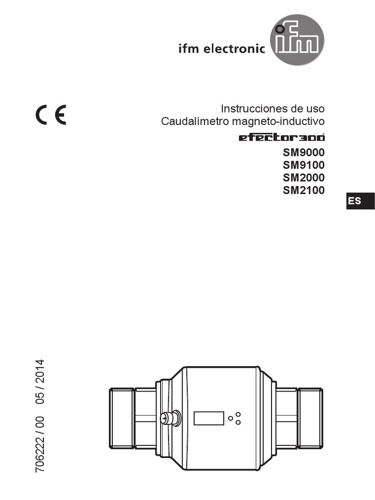 Manual Ifm Flujometro Es | PDF
