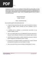 Prova de Conhecimentos para Assistente Operacional