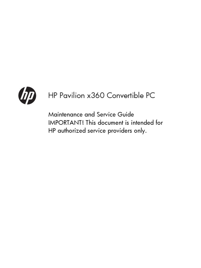 HP 360X Maintenance | Download Free PDF | Electrostatic Discharge | Usb