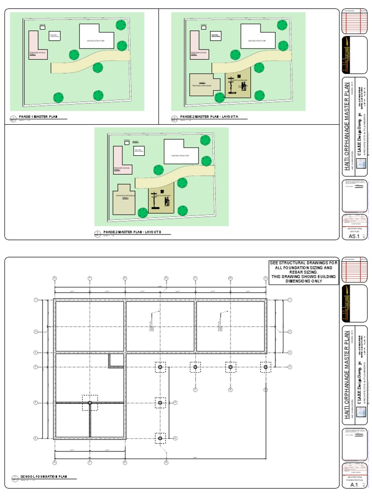 Orphanage Master Plan | PDF | Architect | Civil Engineering