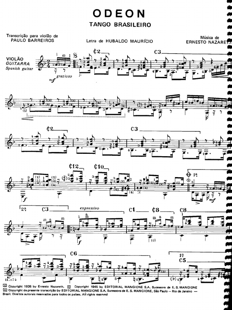 Ernesto Nazareth - Odeon | PDF