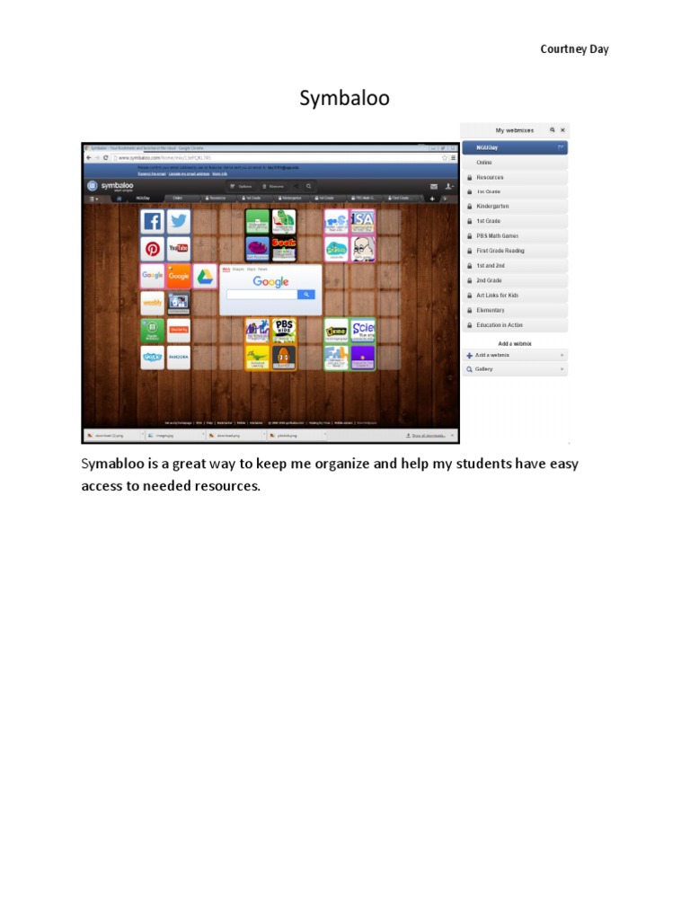 Symbaloo | PDF