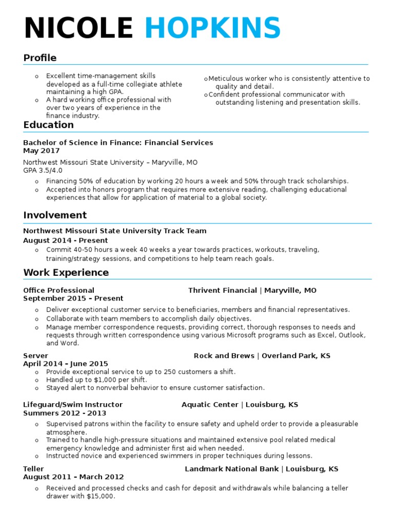 My Resume | PDF