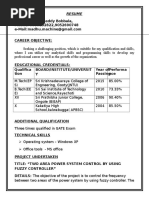 CV For TCS | PDF | Computing And Information Technology | Business