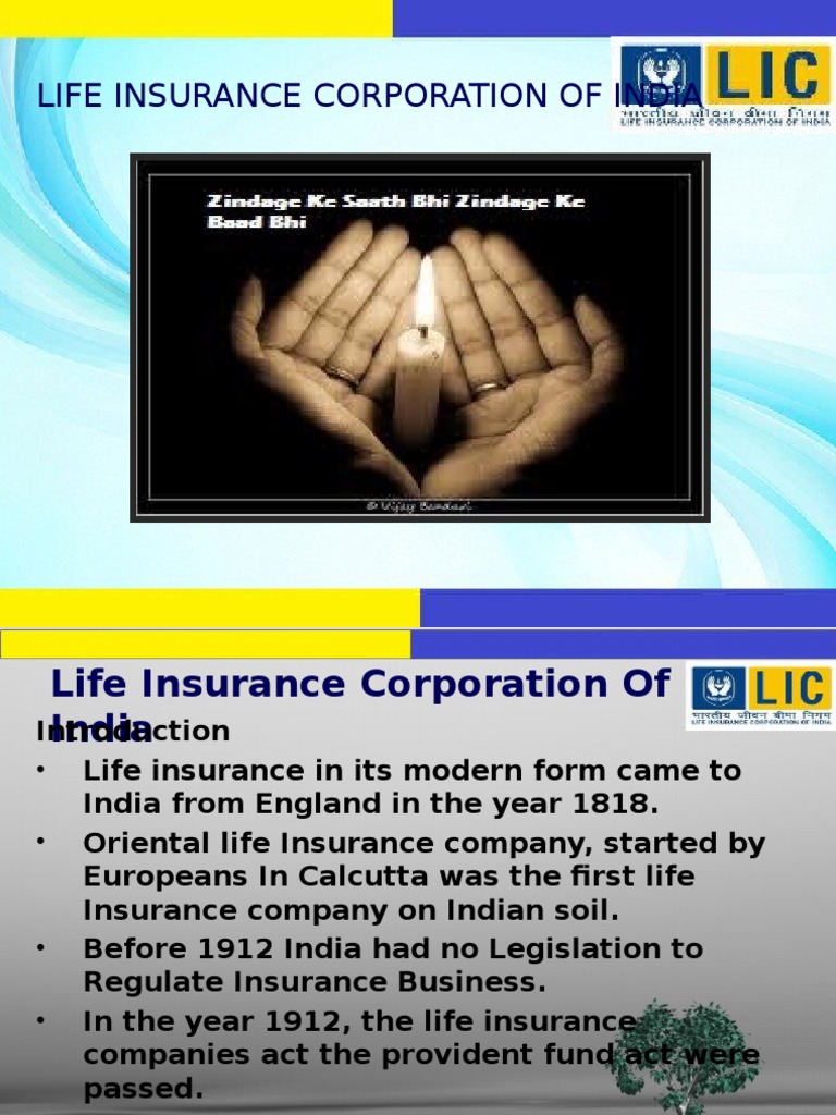 LIC Presentation | PDF | Life Insurance | Insurance