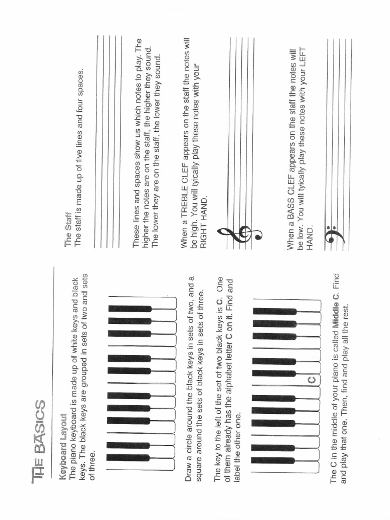 Beginner Piano Packet | PDF