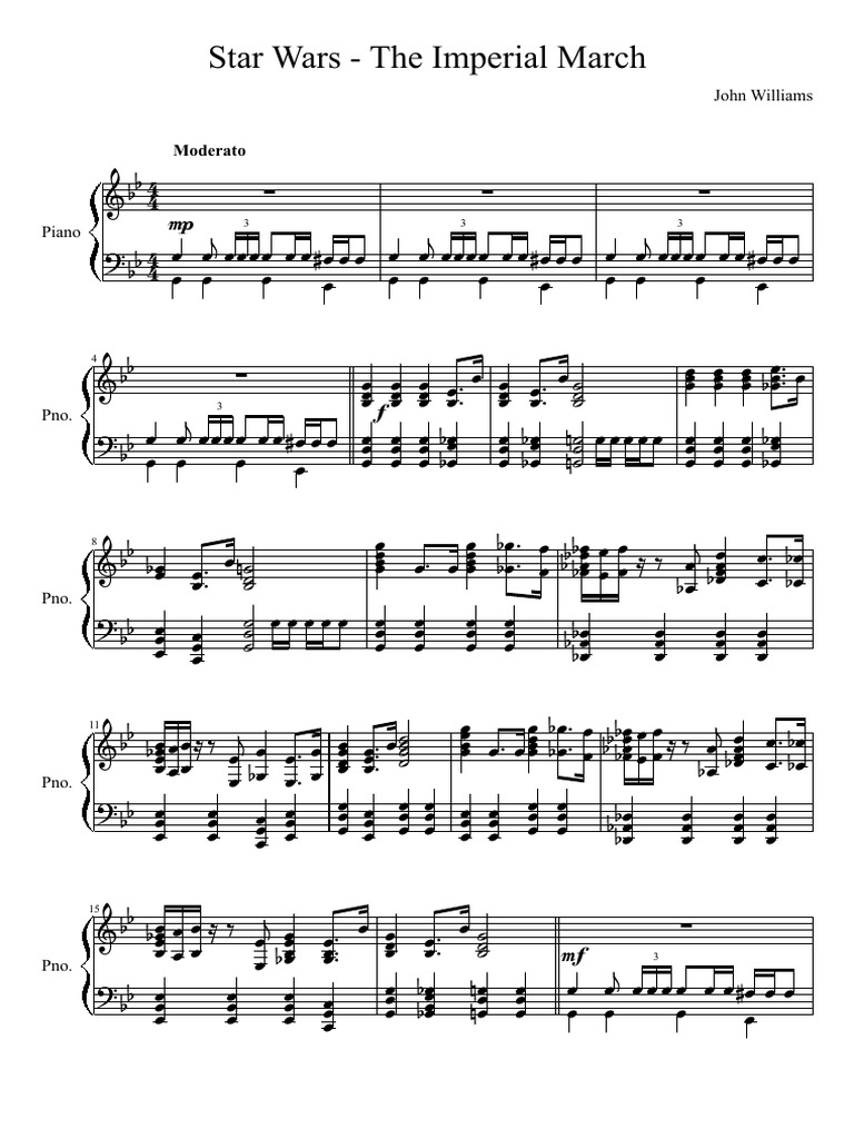 Star Wars - Imperial March | PDF