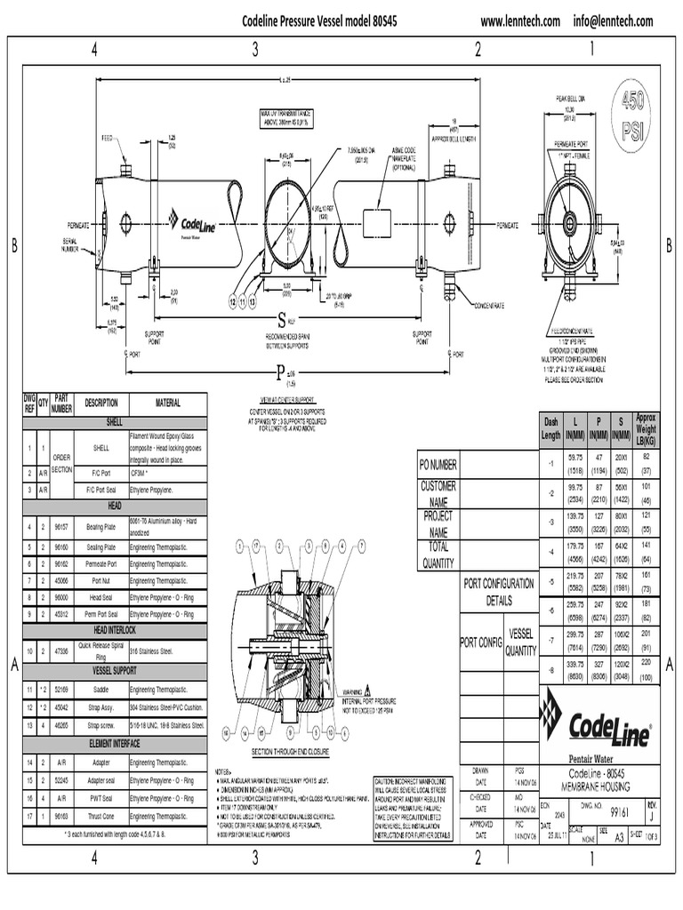 Codeline 80S45 | PDF | Membrane | Corrosion