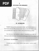 Notas para Acordeón GCF | PDF