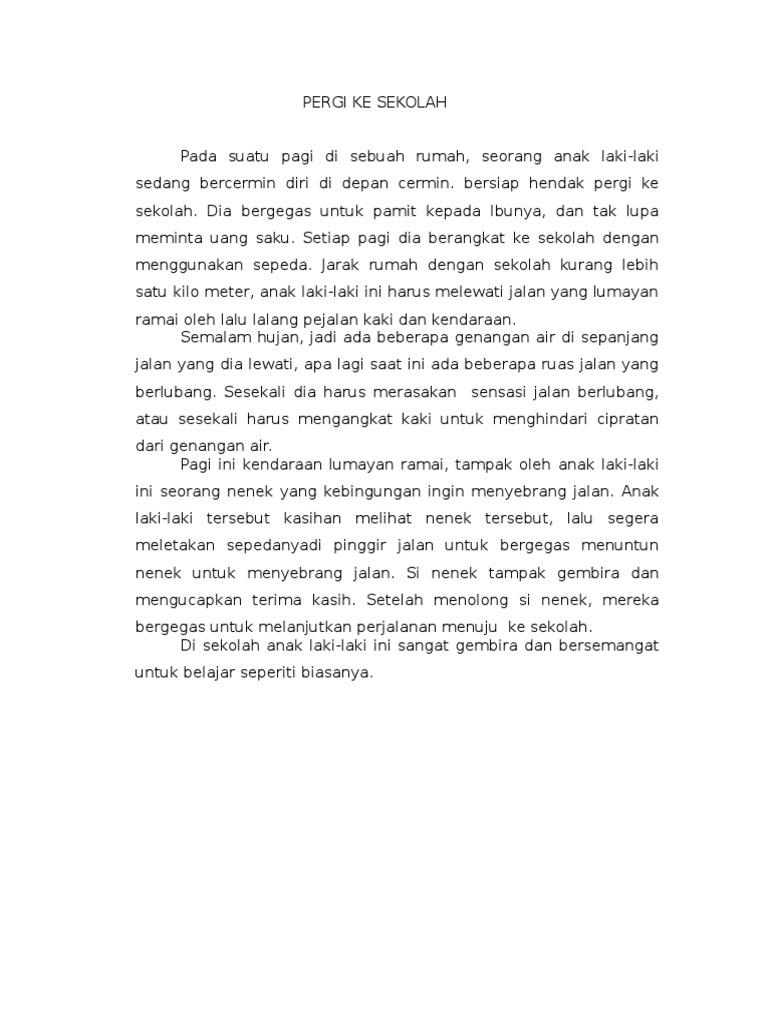 Sinopsis Pantomim | PDF | Perjalanan