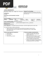 Task Based Lesson - Sample | PDF