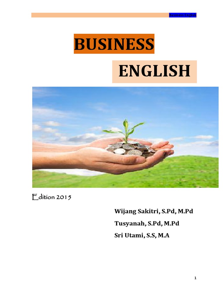 BUSINESS ENGLISH 2015.pdf | English Language | Grammar