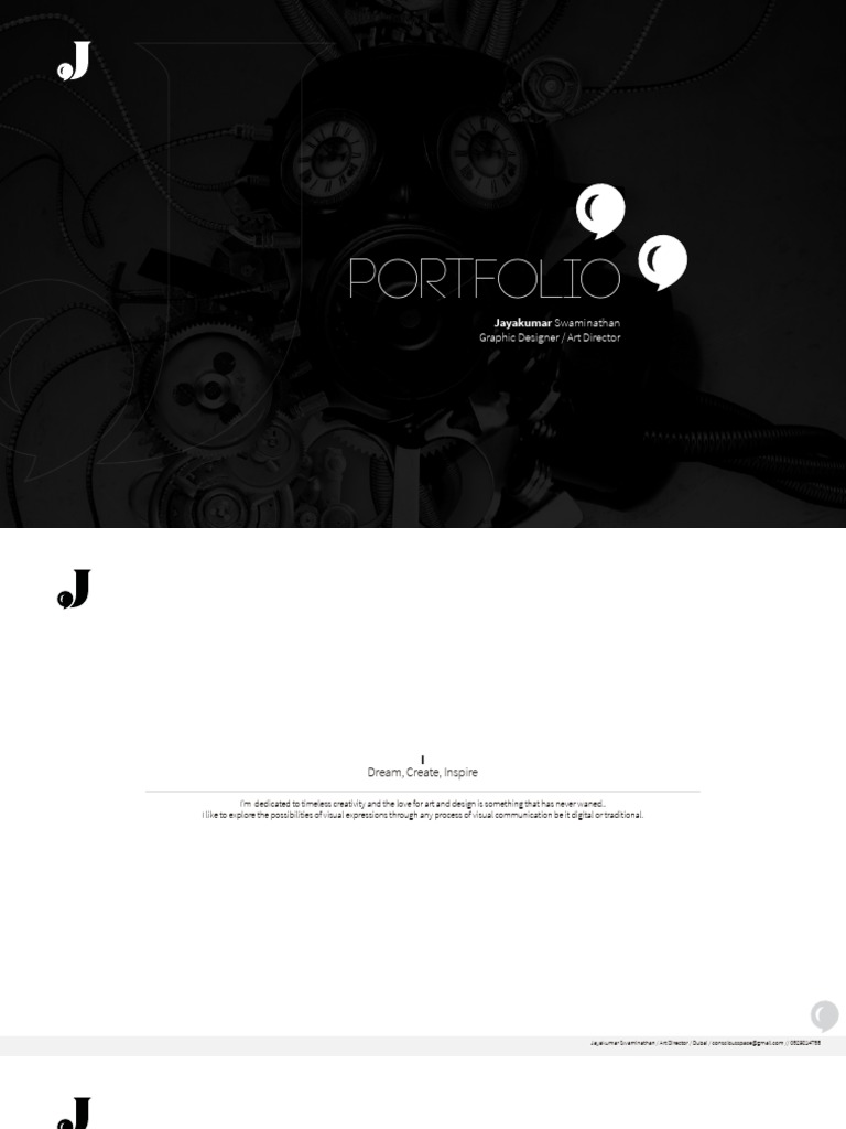 Portfolio - Jai - Art Director/Creative Designer | PDF | Graphic Design | Photo Manipulation