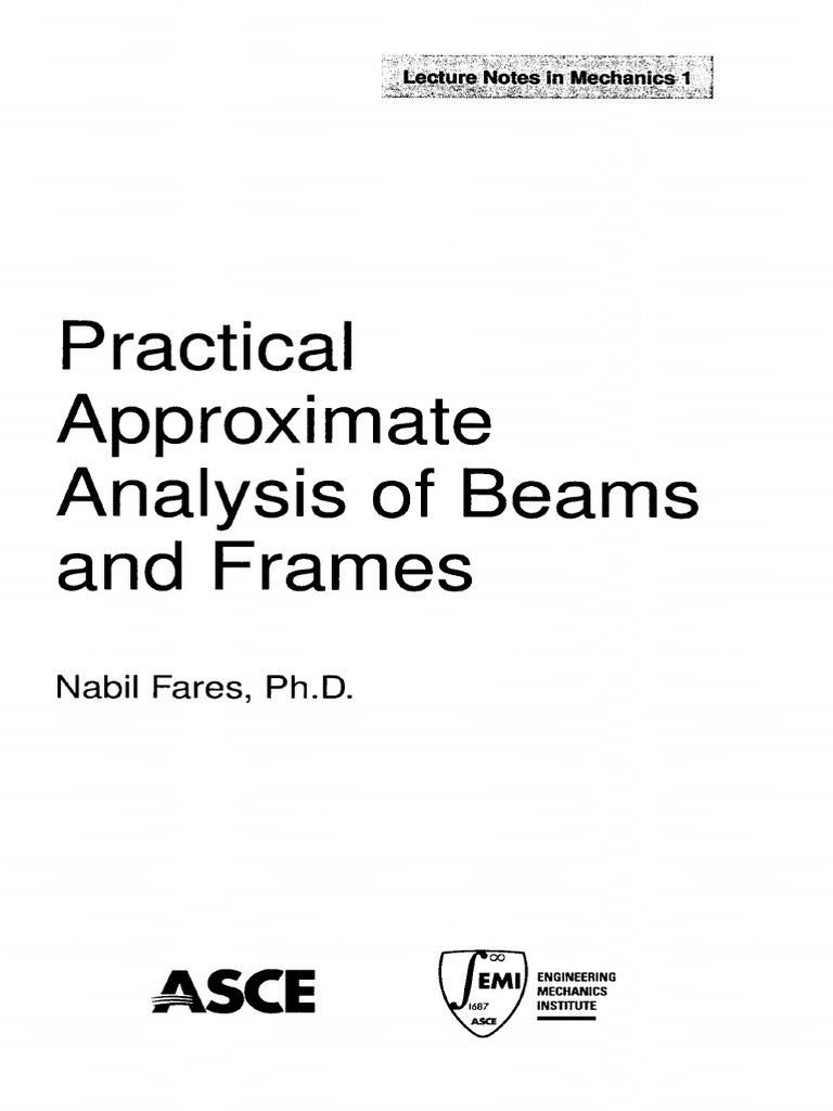 Approximate Analysis of Beams and Frames | PDF | Beam (Structure ...