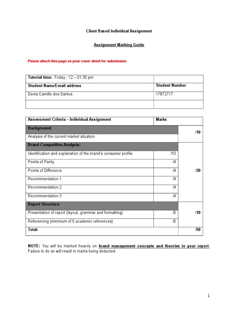 Gabriel Individual Assignment | PDF | Chocolate | Cocoa Bean
