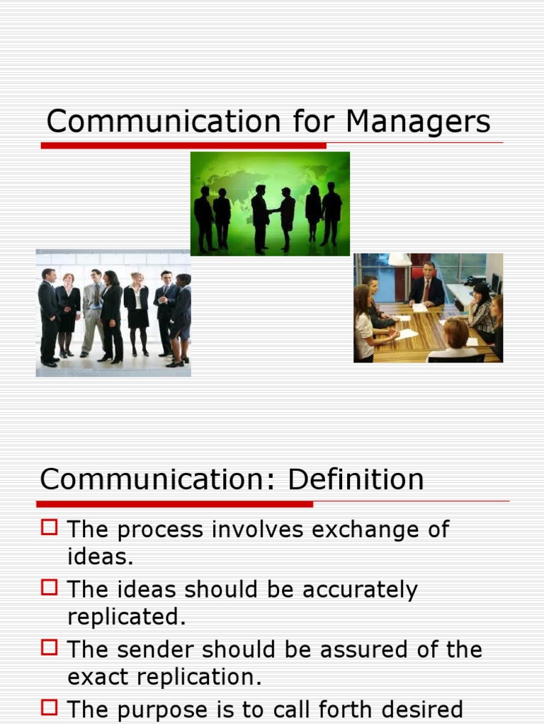 Understanding Managerial Communication | PDF | Nonverbal Communication ...
