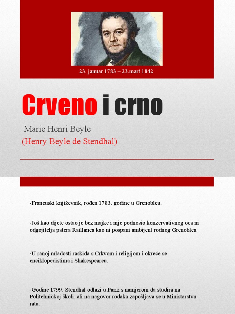 Crveno I Crno | PDF