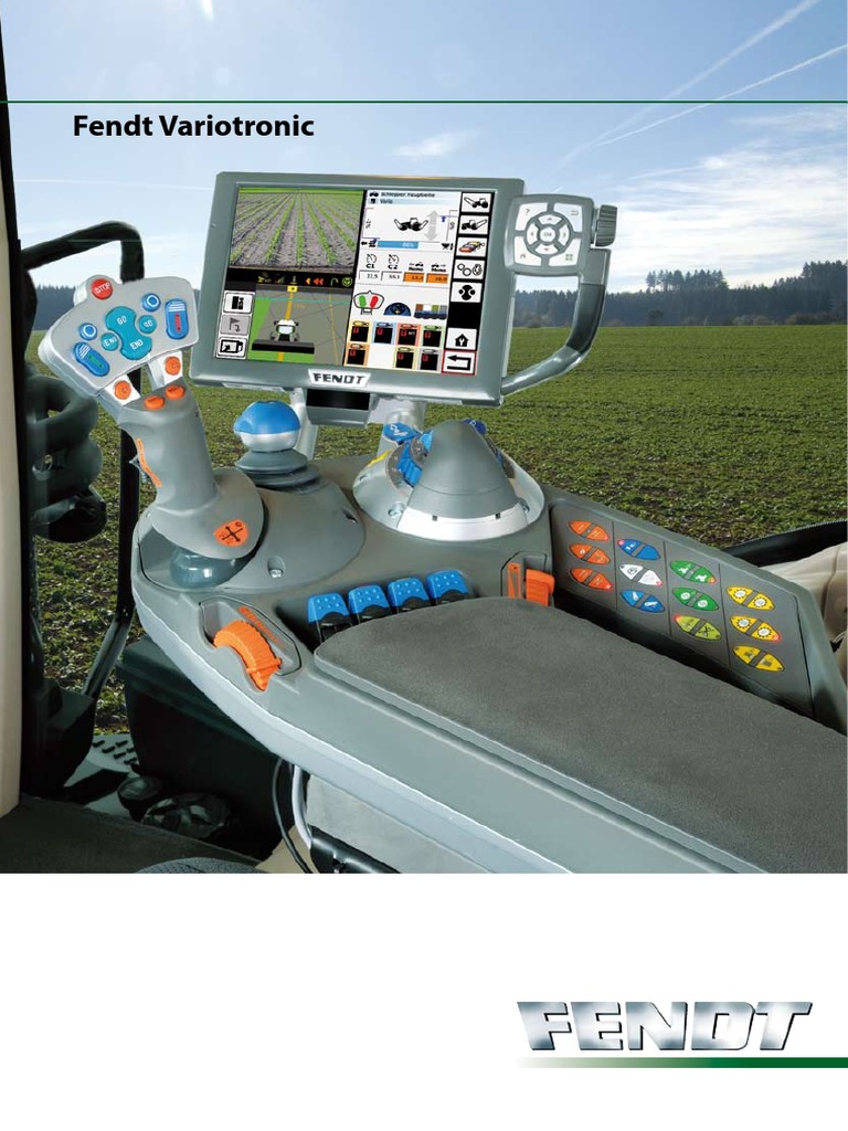 Fendt Variotronic Terminal Brochure Sept 2012 | PDF | Global ...
