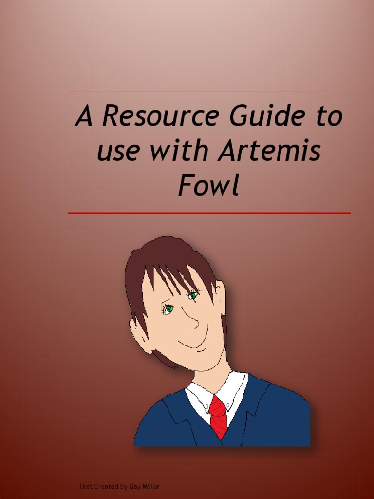 Artemis Fowl Book Unit | PDF | Armed Conflict | Nature