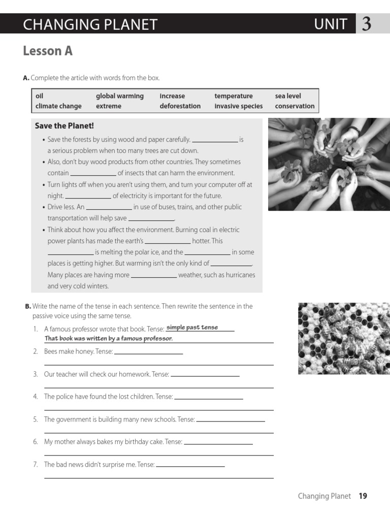 Unit 3: Changing Planet Workbook | PDF | Building Insulation | Natural ...