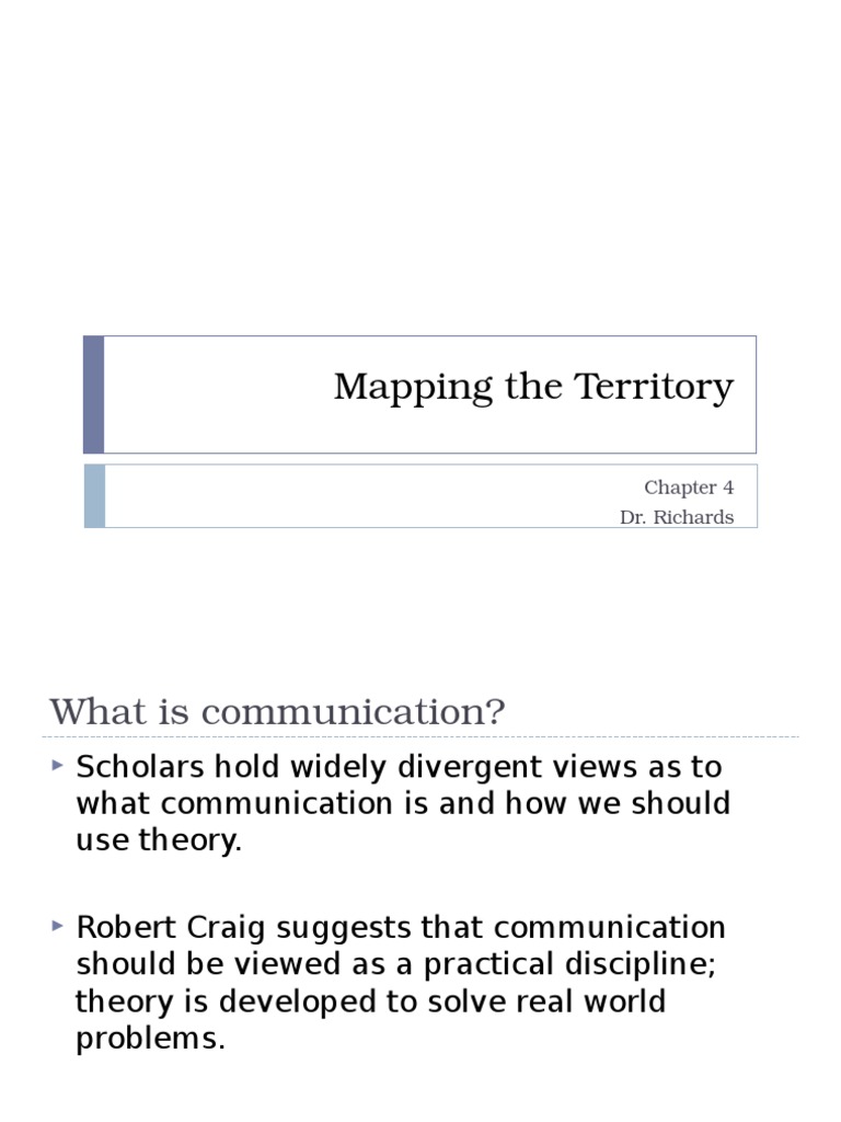An Overview of the Seven Traditions of Communication Theory According ...