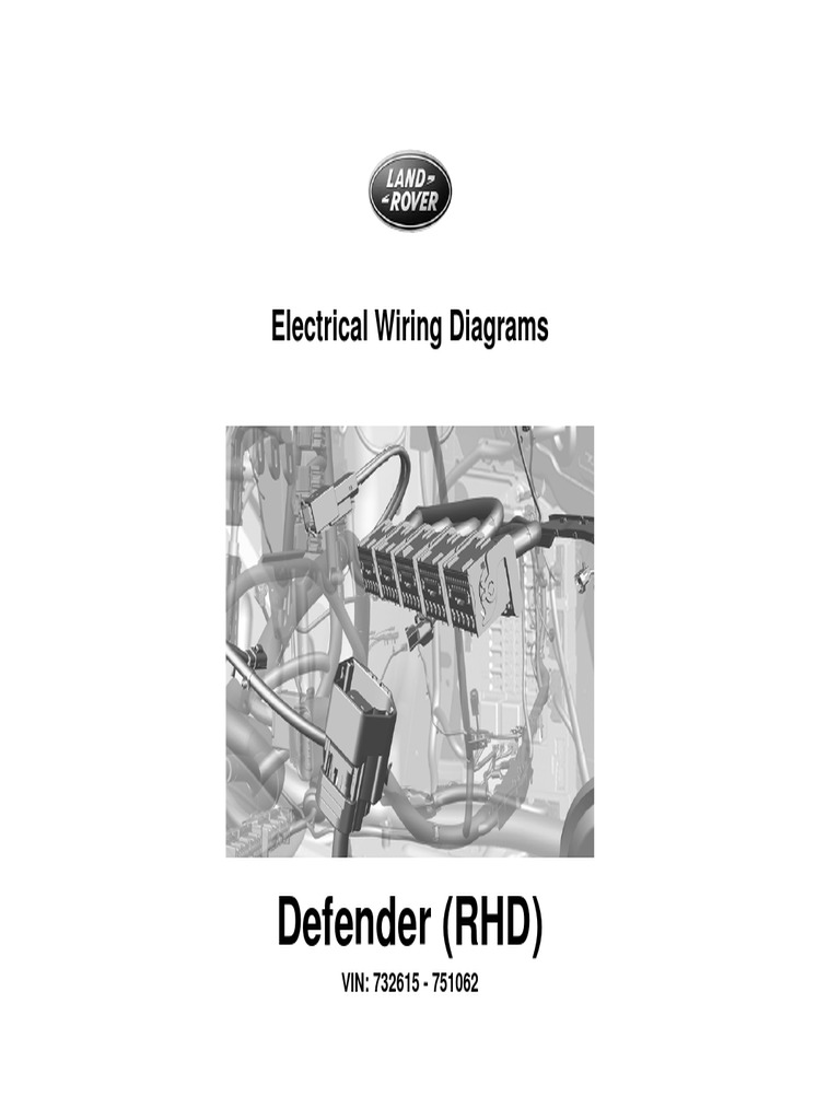2007 2011 Land Rover Defender Wiring | PDF | Electrical Connector ...