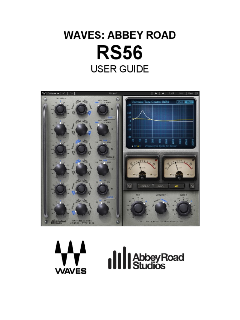 RS56 Waves Plugin | PDF | Equalization (Audio) | Amplifier