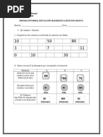 Conteo de 2 en 2, 5 en 5 y 10 en 10 | PDF