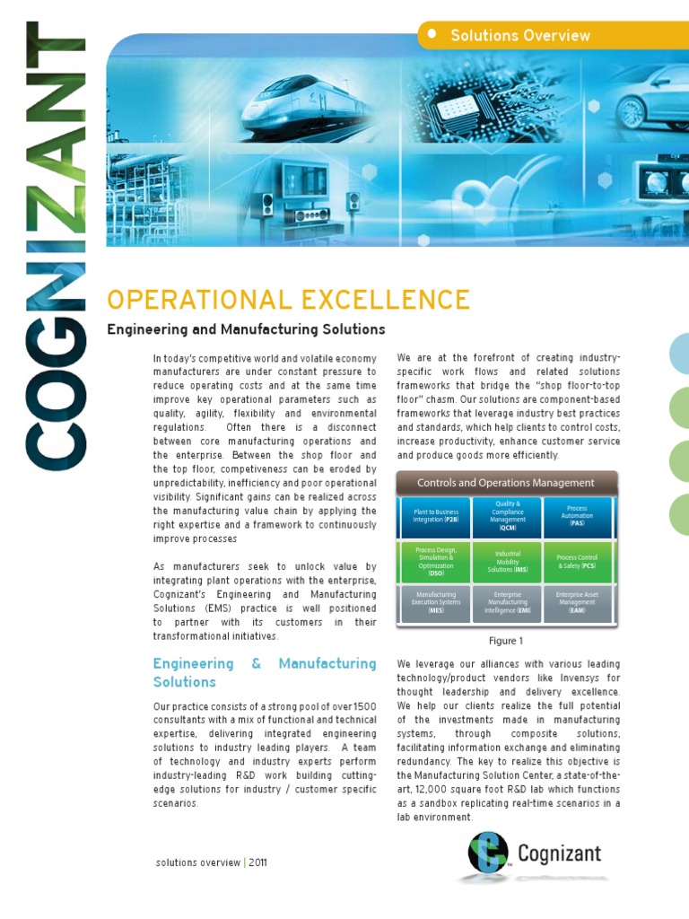 Operational Excellence: Engineering and Manufacturing Solutions | PDF ...