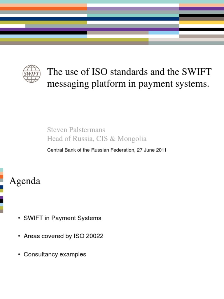 Swift Message | PDF | Clearing (Finance) | Payment System