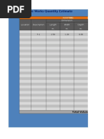 Open Traverse Calculation Sheet | PDF | Spreadsheet | Computer Science