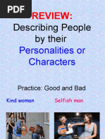 Describing People: Physical Appearance Guide | PDF | Hair | Blond
