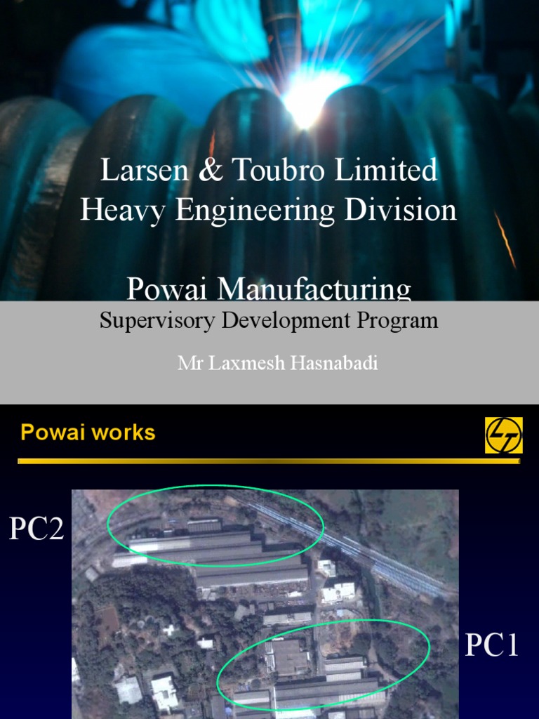 Larsen & Toubro Limited Heavy Engineering Division Powai Manufacturing ...
