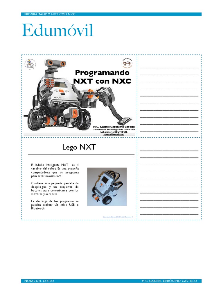 Edumóvil: Programando NXT Con NXC | PDF | Compiler | Integrated Development Environment