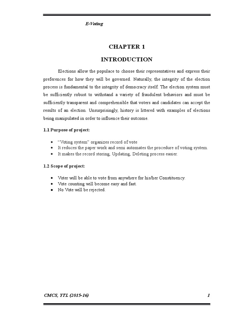 Final Report Voting System | PDF | Java Virtual Machine | Java (Programming Language)