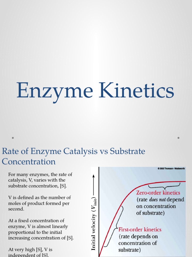 Enzyme Kinetics | PDF | Enzyme Inhibitor | Enzyme Kinetics