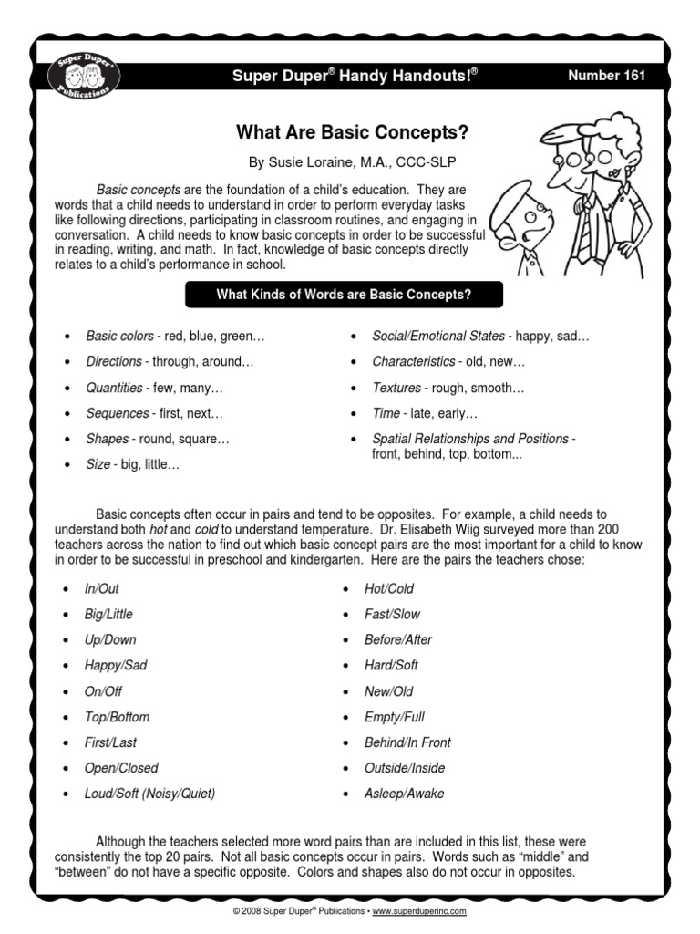 161 Basic Concepts | PDF | Classroom | Communication