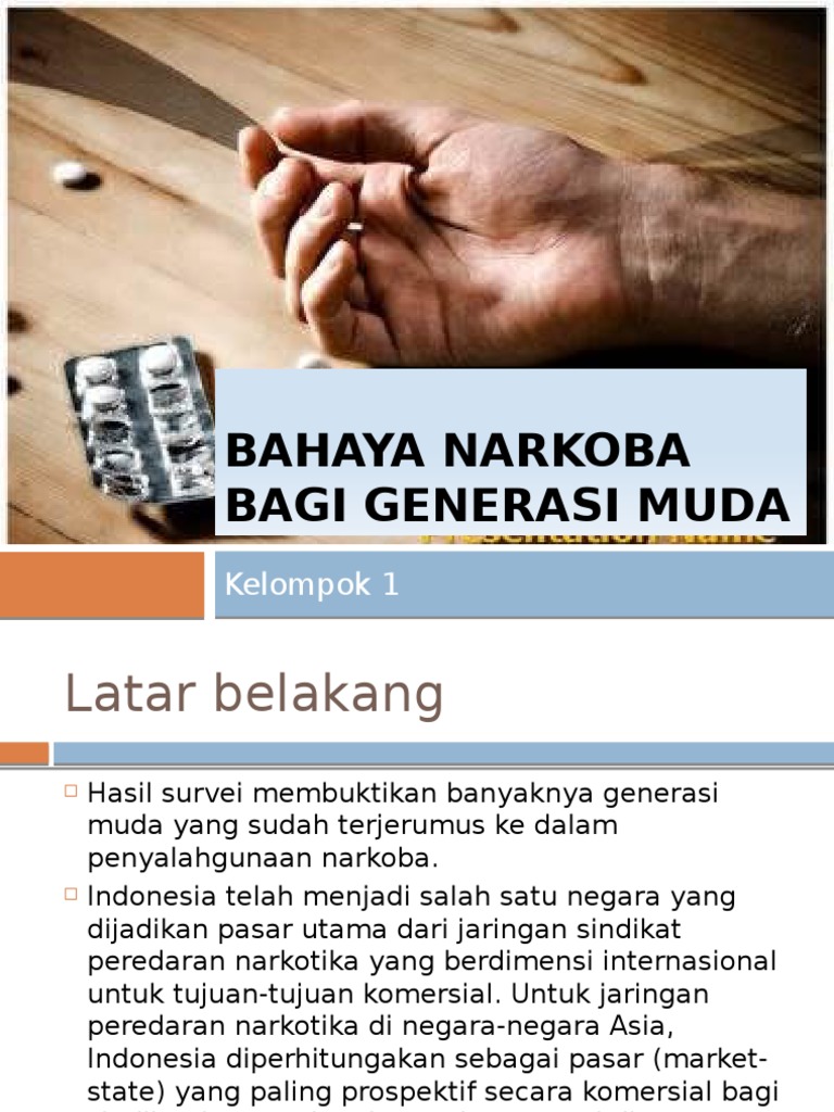 Bahaya Narkoba Bagi Generasi Muda | PDF